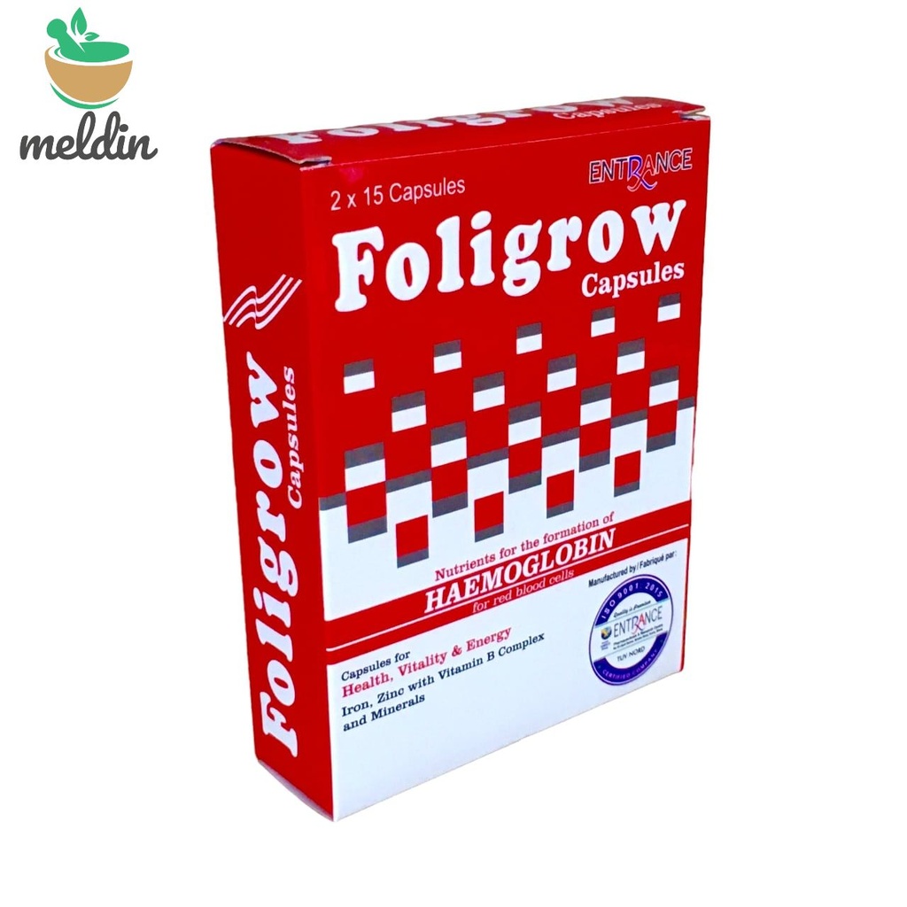 Foligrow Caps Ent | Meldinpharma